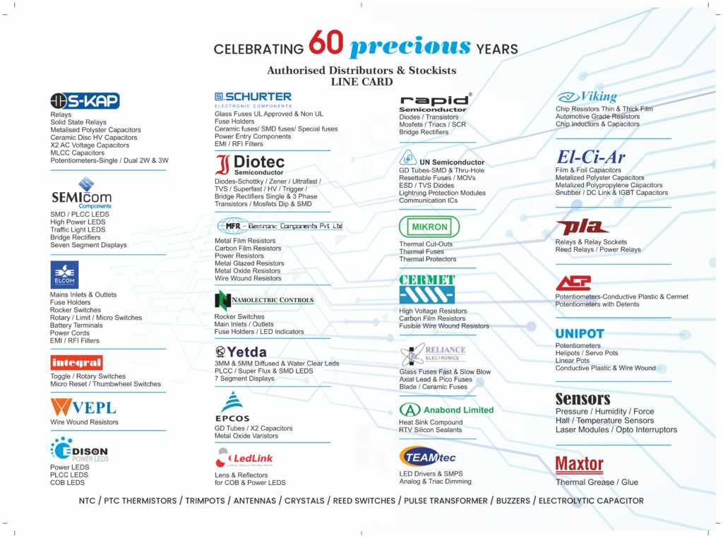 Line Card – Precious Electronics